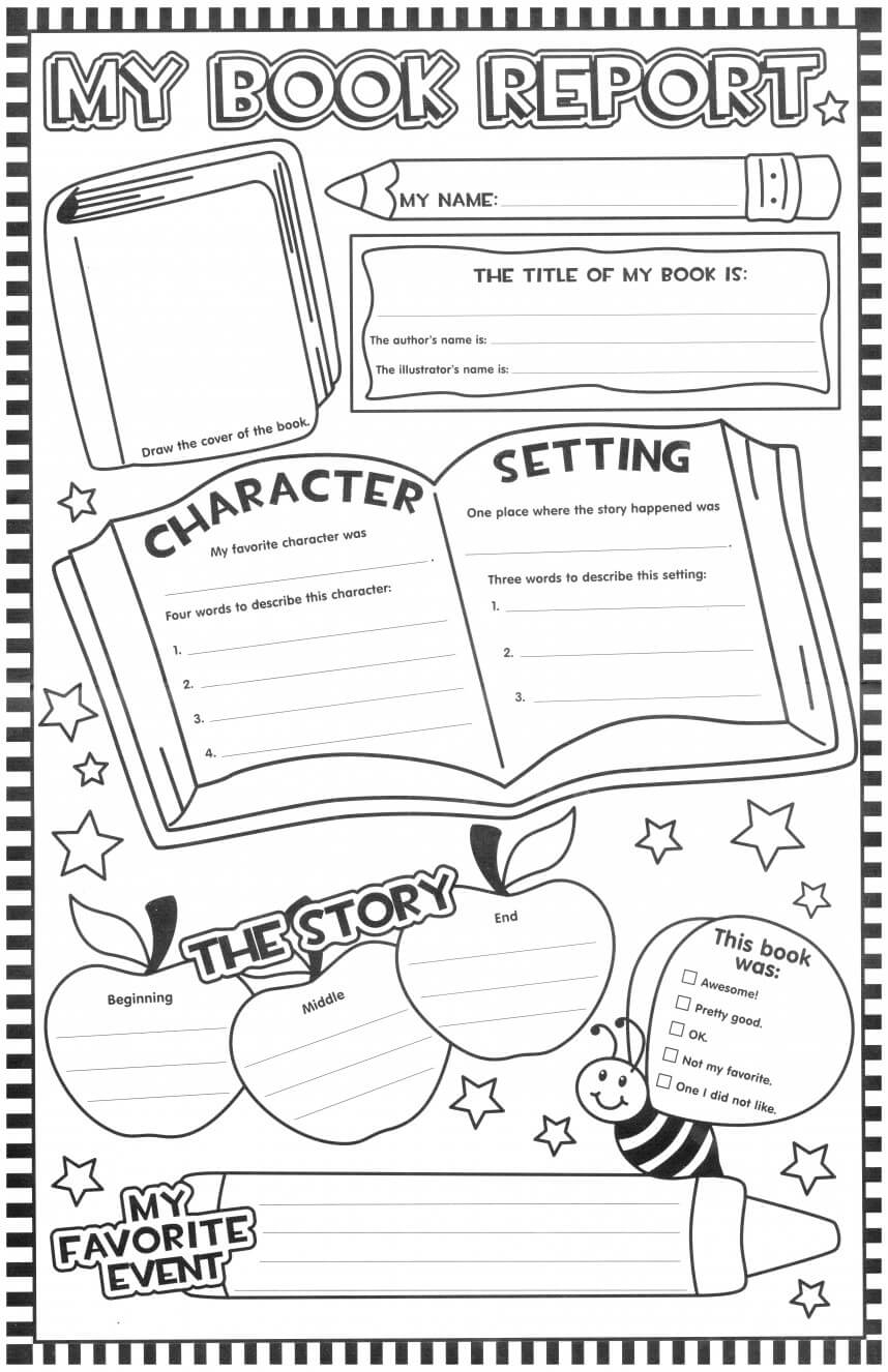 004 Template Ideas X Book Resport Page Free Report Wondrous With Regard 