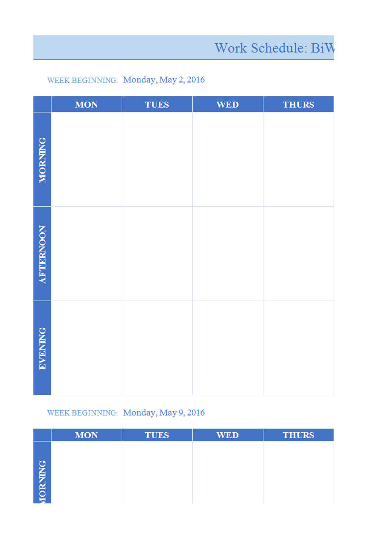 027 Weekly Work Plan Template Word Ideas Calendar Example In Work Plan 