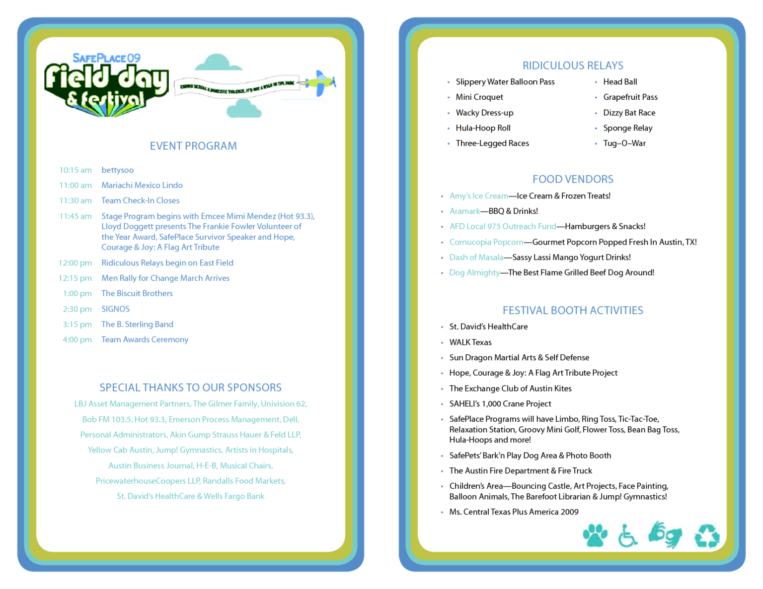 029 Sample Event Program Template 1926 Free Printable Within Free Event