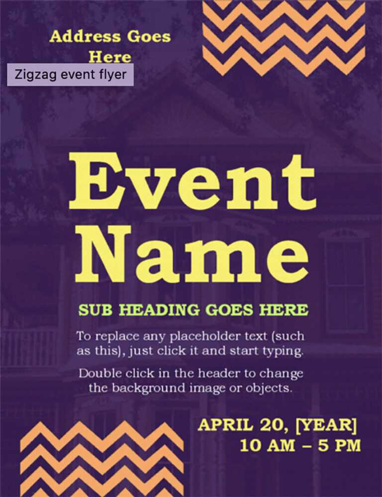 20 Best Free Microsoft Word Flyer Templates Printable Inside Garage 
