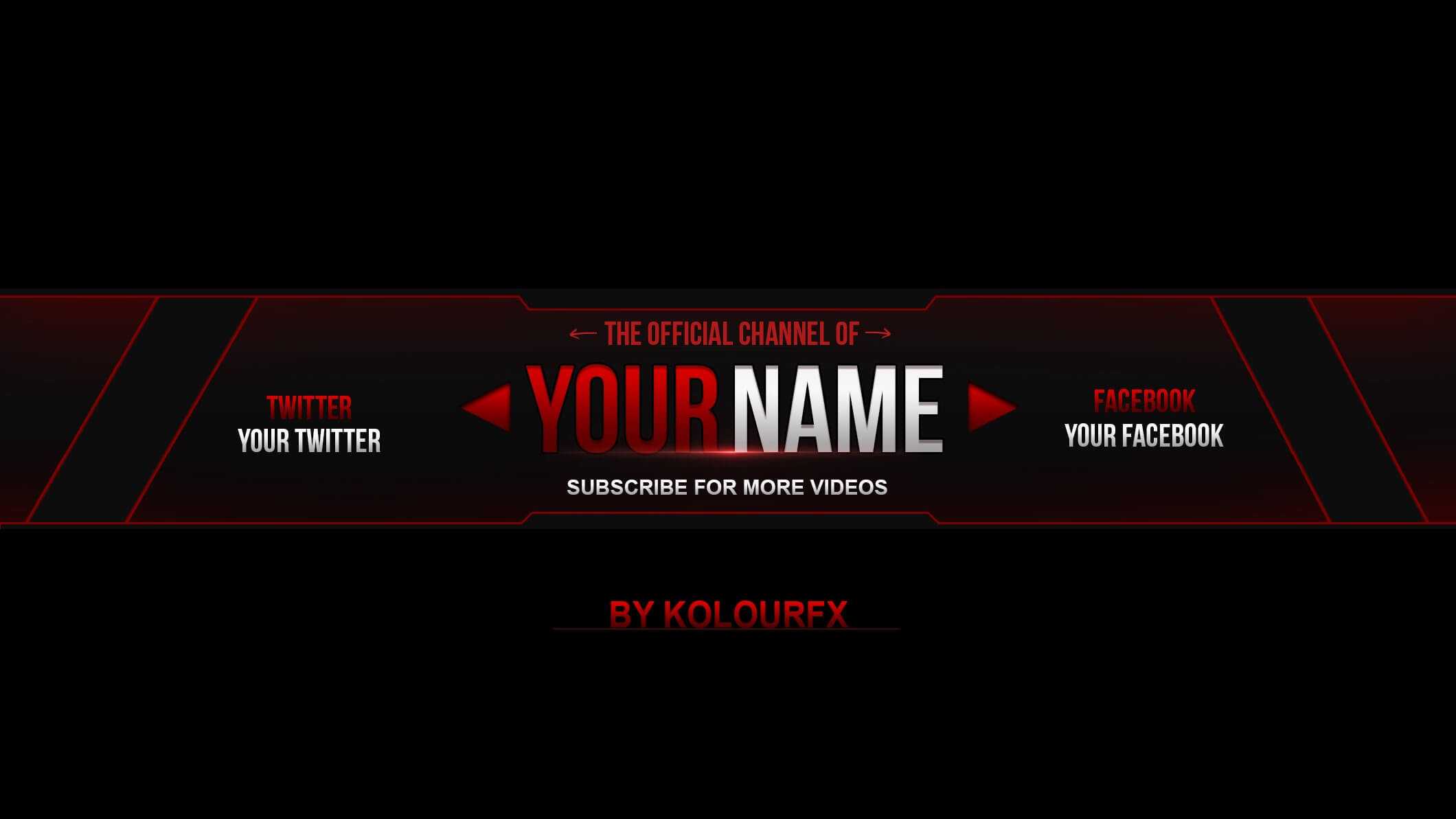 27 Images Of Free Youtube Banner Template No Text Metin2 Throughout 
