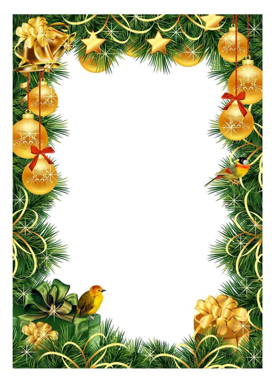 Downloadable Free Christmas Border Templates For Word