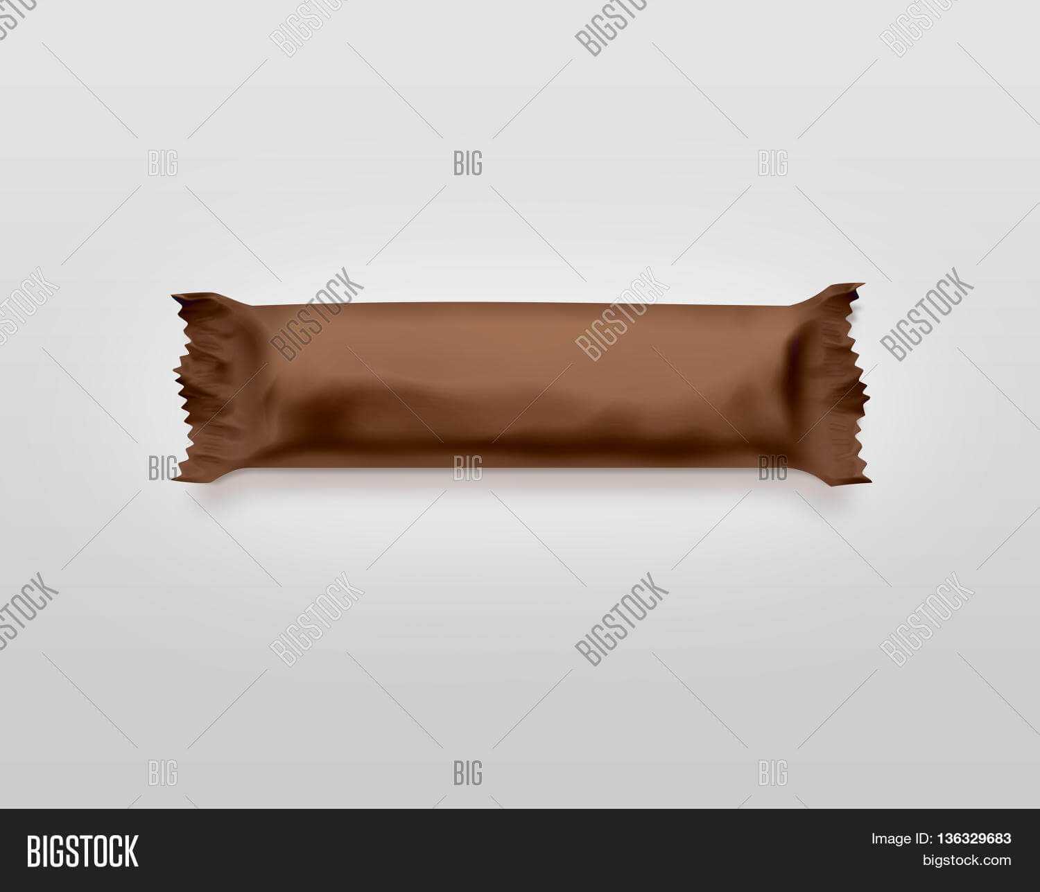 Blank Brown Candy Bar Image Photo Free Trial Bigstock Pertaining To Free Blank Candy Bar 