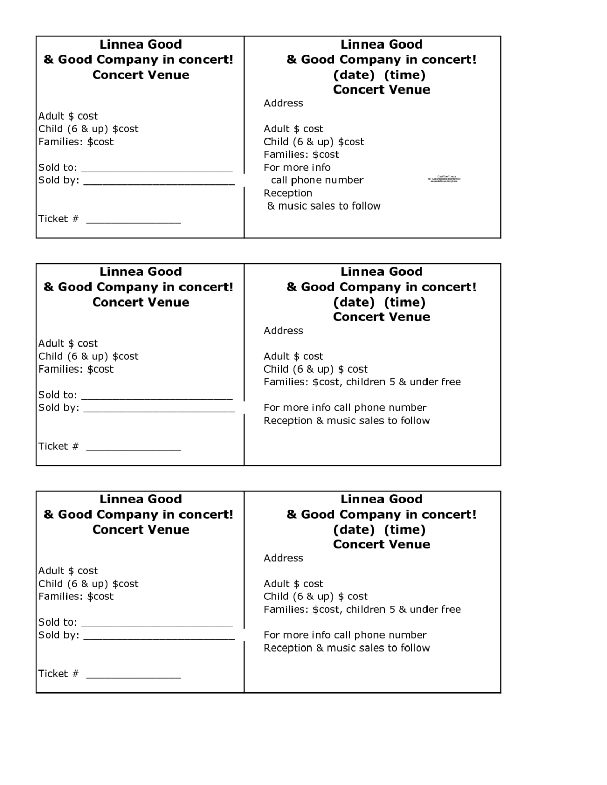 Printable Parking Ticket Template Printable Word Searches