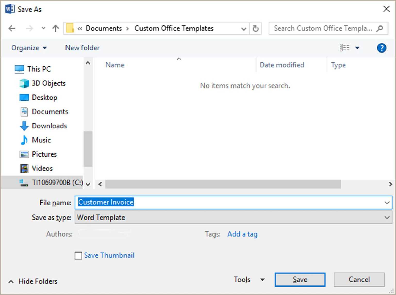 How To Create Microsoft Word Templates Intended For How To Save A 