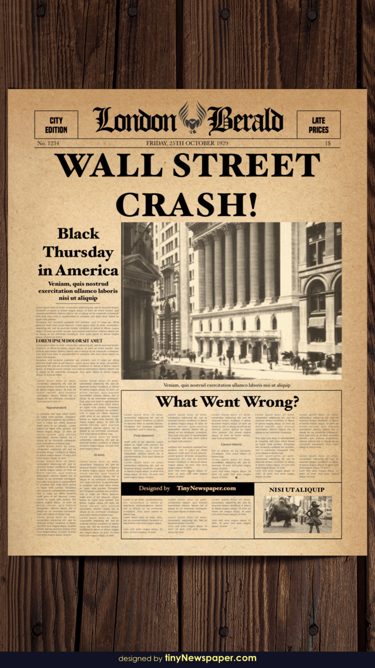 Old Newspaper Template Word Within Old Newspaper Template Word Free 