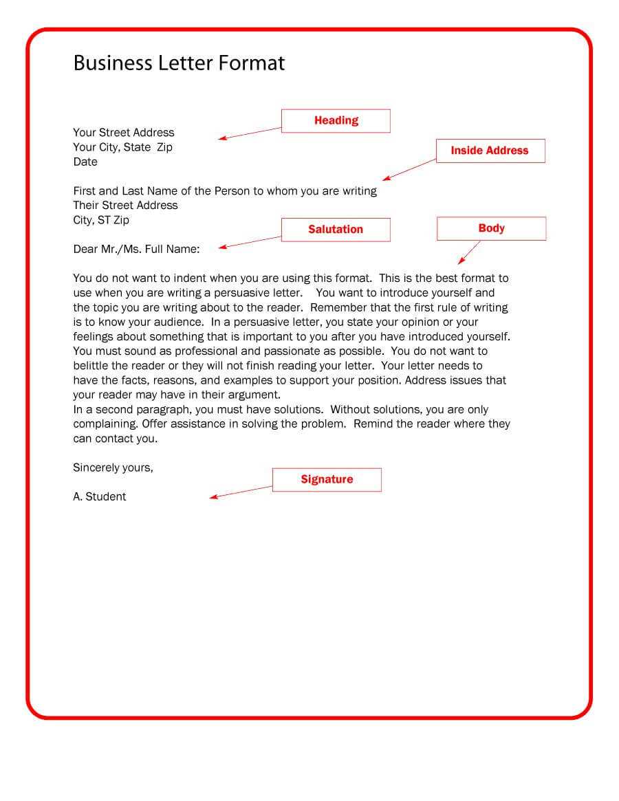 Sample Of Business Letterhead Format Tunu redmini co Inside Microsoft Word Business Letter 