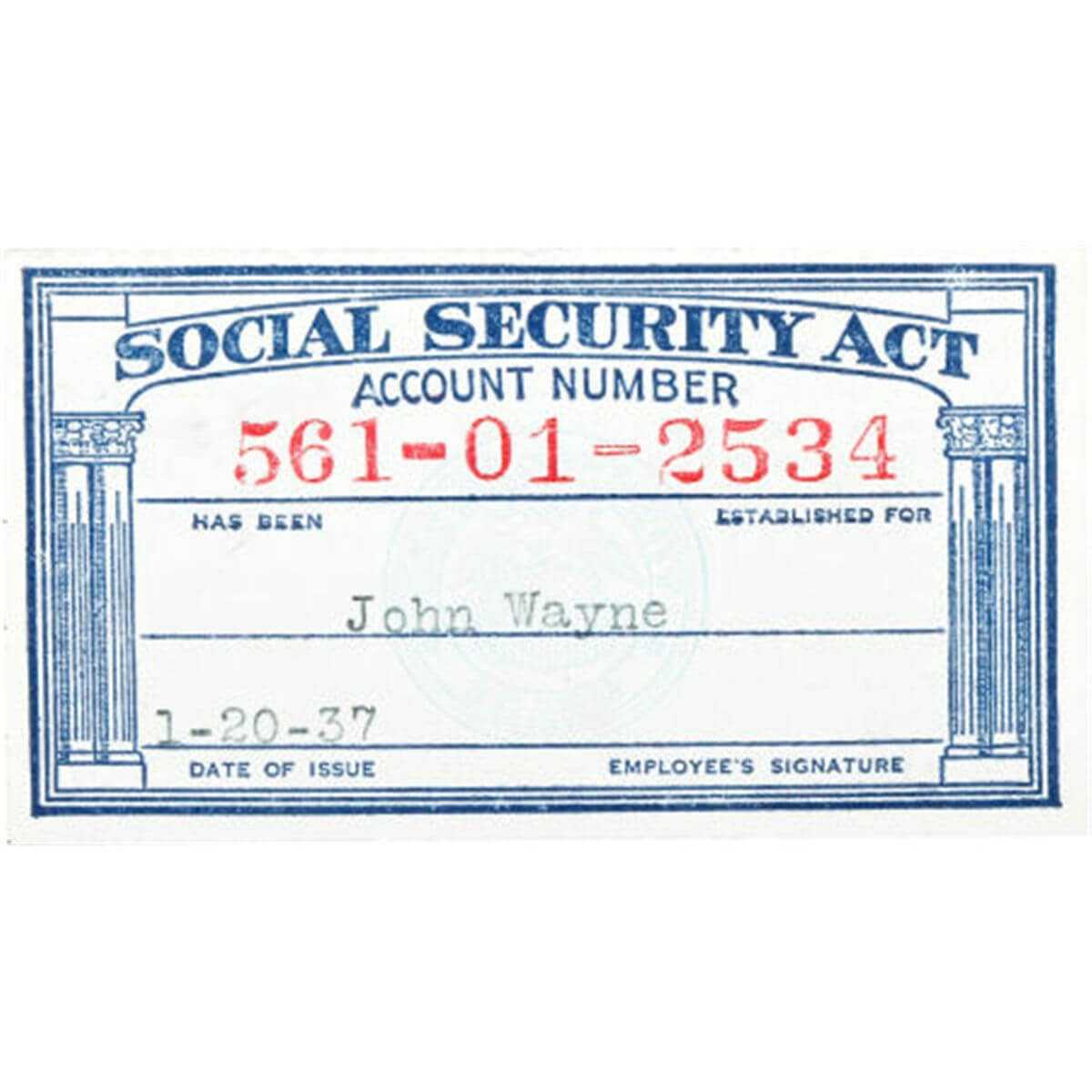 Social Security Card Template Pdf Galleryhip Com Social With Blank 