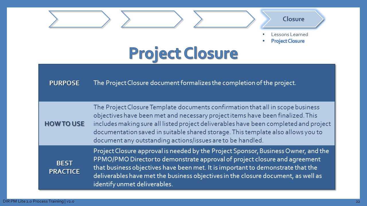 Texas Department Of Information Resources Presents Ppt With Project Closure Report Template 