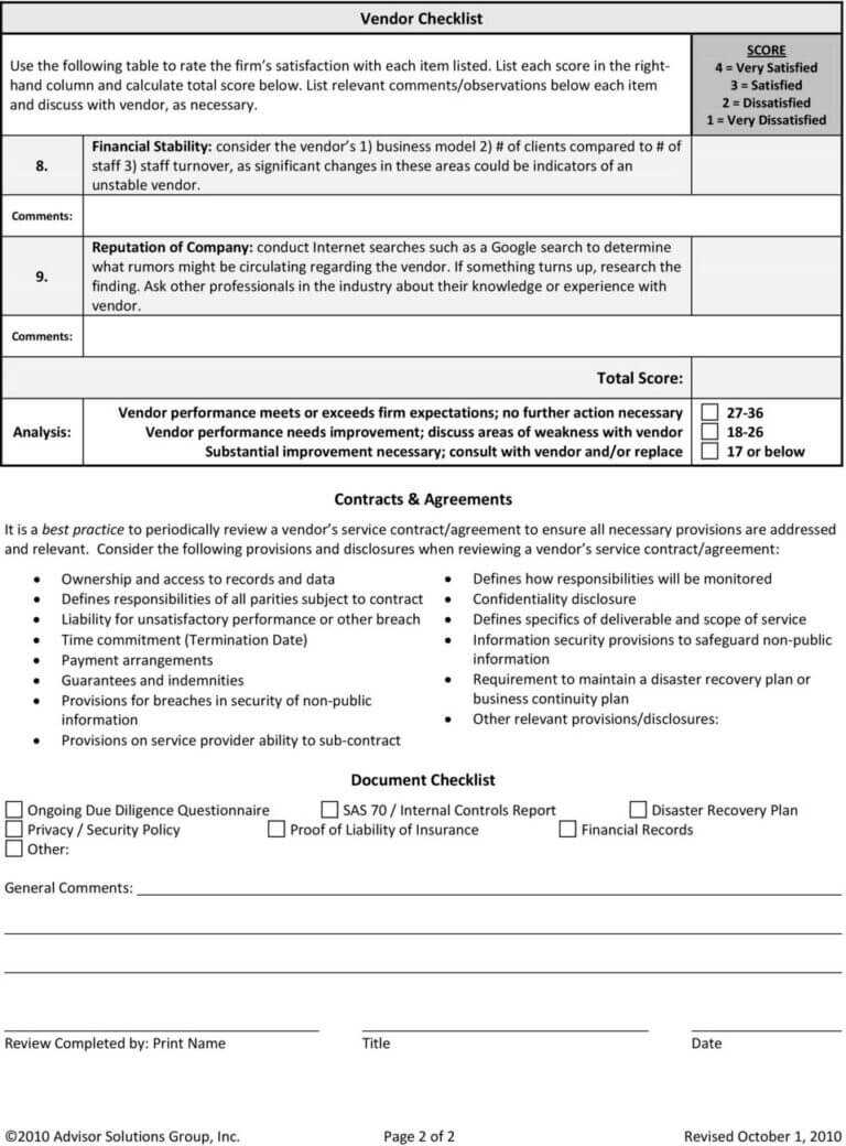 Vendor Due Diligence Ort Sample Documentation In The Indian With Regard